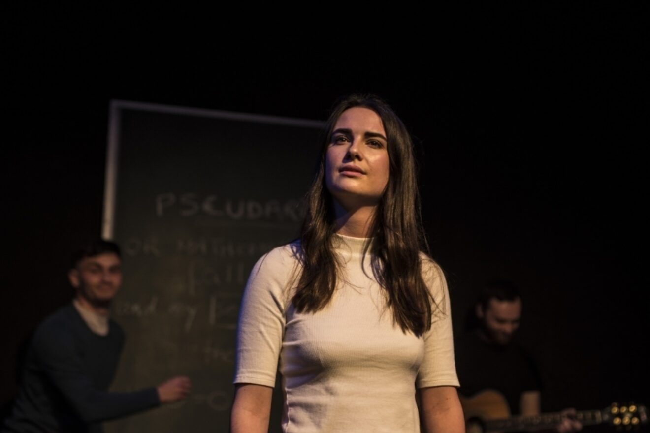 Solo performance by Anna Furse as part of Live Collision International ...